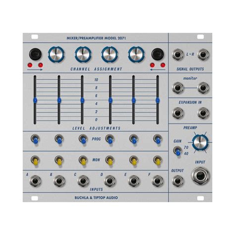 Tiptop Audio Buchla Model 207t Mixerpreamplifier