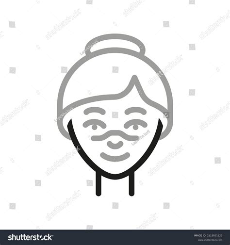 Nose Sticker Icon Woman Applies Products Stock Vector Royalty Free 2218851623 Shutterstock