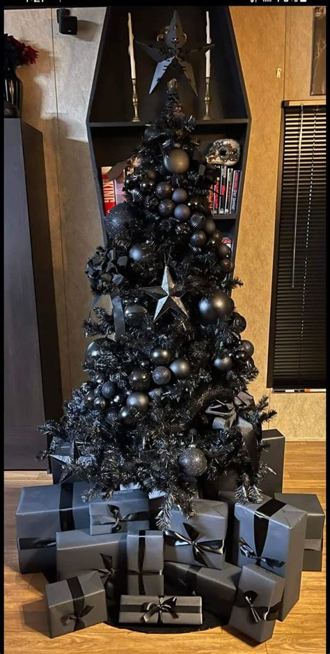 Black Christmas Decorations And Tree Ideas