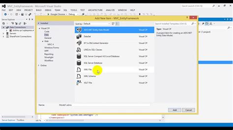 Crud Operation Using Entity Framework In Mvc Application Youtube
