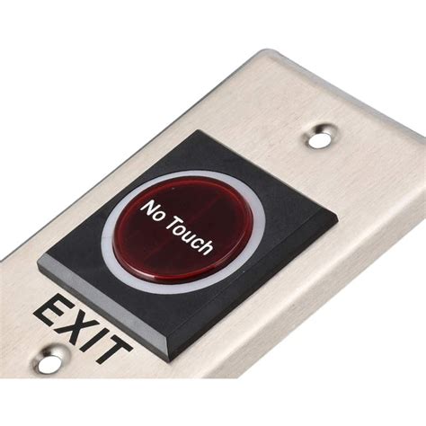 Touchless No Touch Door Infrared Sensor Exit Button Switch For Access Control Systems Gates And