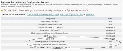 Active Directory Sync Issues Spiceworks Support Spiceworks Community