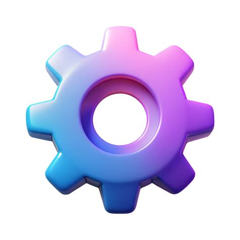 Setting 3d Setting Icon 3d Setting Symbol 3d Setting Image 47248363 Png
