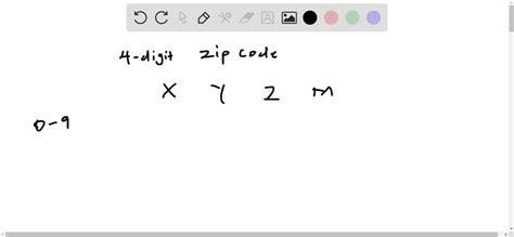 Solved How Many 4 Digit Zip Codes Are Possible If Digits Can Be