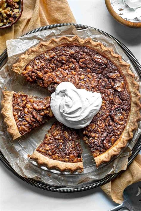 Walnut Pie Recipe Dinner Then Dessert