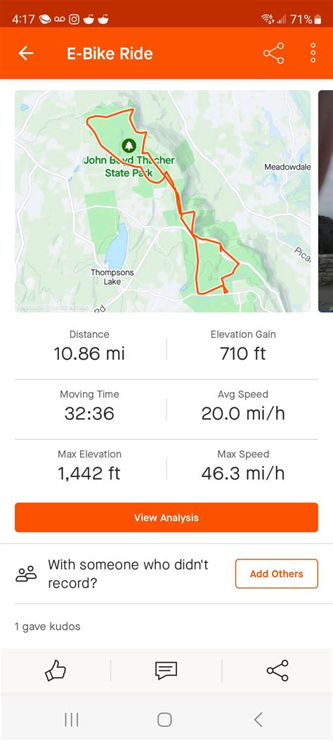 strava app has lost it s mind average speed 20 with top speed of 46 and i was riding for almost