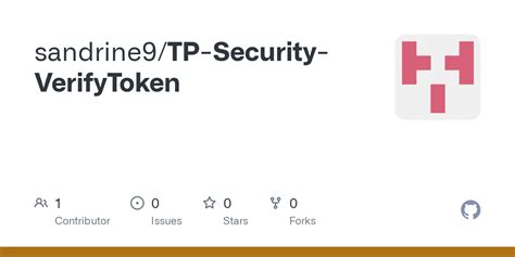 Github Sandrine9 Tp Security Verifytoken