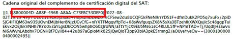 Qu Es El Uuid En Una Factura