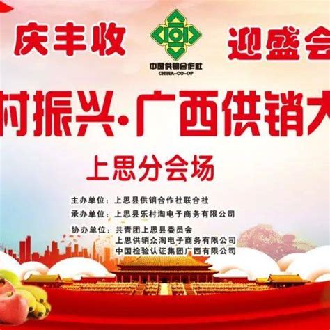 乡村振兴广西供销大集（上思专场）活动举行上思县农产品助推