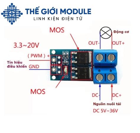 Module điều Khiển Pwm Mosfet 15a Thế Giới Module