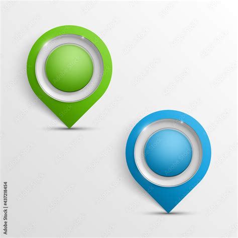 Index Arrow Location On The Map Pointer Position Marker Standing
