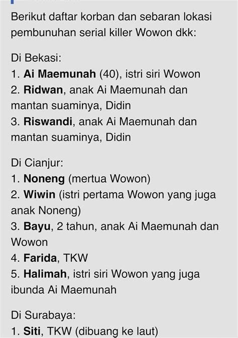 Ngeliat Kill Count Pembunuh Berantai Ini Kita Dapat Menyimpulkan Begitu Complicatednya Kawin