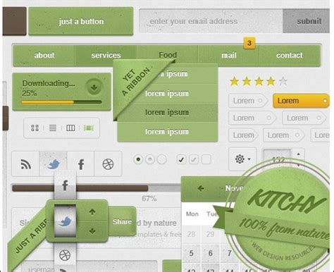 45 Free Gui Sets For Your Web And App Projects Idevie