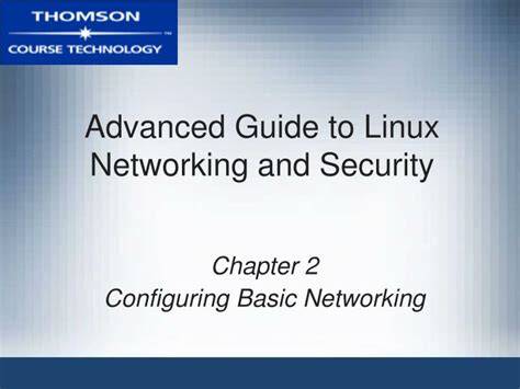 Ppt Advanced Guide To Linux Networking And Security Powerpoint