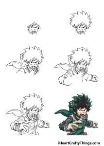 My Hero Academia Drawing How To Draw My Hero Academia Step By Step