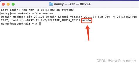 Mac如何判断是型号x64、arm64mac Arm64 Csdn博客