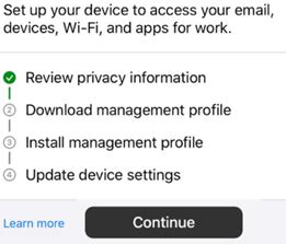 Intune Company Portal Install On An IPhone Device MDM Stephen Hackers Blog