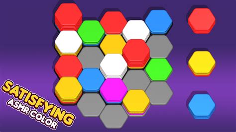 Hexa Sort 3d Merge Master Matching Tile Puzzle Challenge Color Block Sorting Game App On