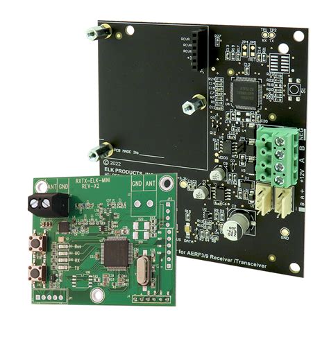 MHz RF Receiver With Alarm Engine Bus Adapter ELK Products