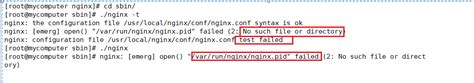 Nginx 出现异常时解决方法nginx Invalid Option Stop Csdn博客