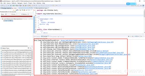 caused by java lang classnotfoundexception javax xml bind jaxbexception csdn博客