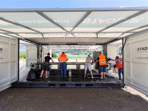 Stadler And Everwave Join Forces To Deploy Sortx The Worlds First Mobile Sorting Container To Stadler And Everwave Join Forces To Deploy Sortx The Worlds First Mobile Sorting Container To