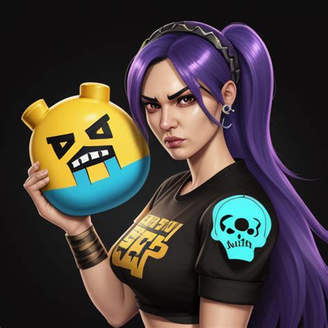Cartoon Naked Characters Brawl Stars Shelly