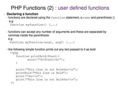 Web Programming With Php 2 Ppt Download