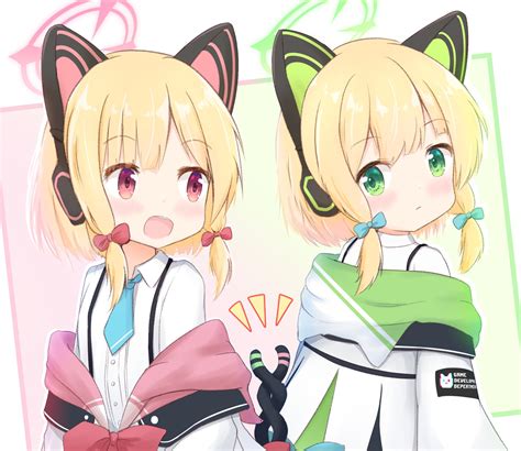 Saiba Twins - Blue Archive - Image by tbar AQpinwheel #3923339 ...