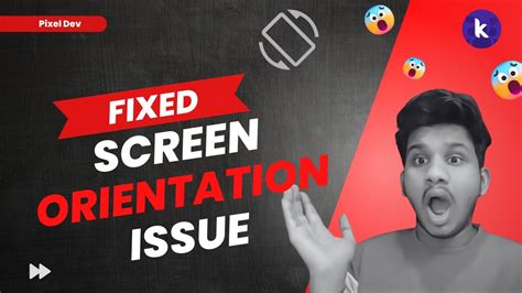 Solution To Fix Screen Orientation Issue Kodular Mit App Inventor Niotron Pixel Editor