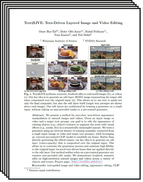 Text2live Text Driven Layered Image And Video Editing