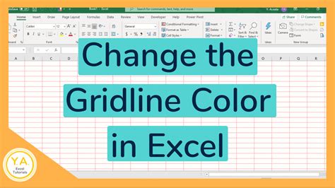 Change The Gridline Color In Excel Spreadsheets Ways