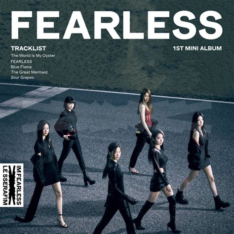 Le Sserafim Fearless Album Cover By Phs129 On Deviantart
