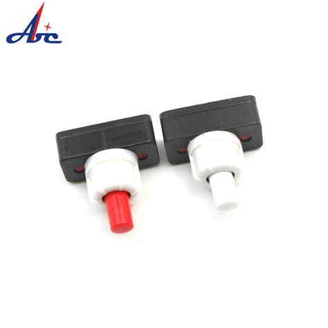 Pbs 17A 2 Micro On Off Latching Push Button Switch China Plastic Push Button Switch And 12V