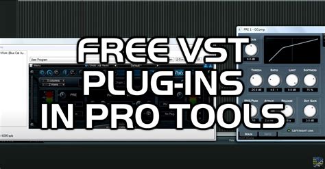 Free Vst Plugins In Pro Tools With Aax And Rtas The Blue Cat Audio Blog