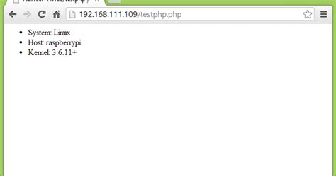 Hello Raspberry Pi Install Php5 On Raspberry Pi