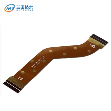 4 Layers Polyimide FPC Circuit Board Double Sided Flexible PCB Flexible PCB And Circuit Board