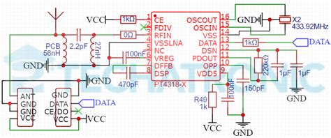 RF Module MHz RF Module RF Transmitter And Receiver