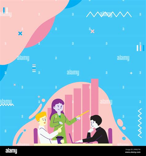 Lady Drawing Explaining To Her Teammate Process Steps Woman Showing Her Colleague How To