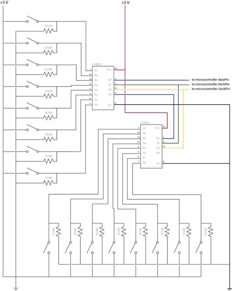 Cd4021b Shift Registers Arduino Documentation Arduino Documentation