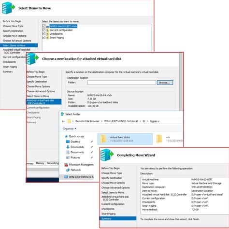 Hyper V Live Migration Settings