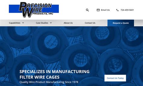 Precision Wire Products Inc Metal Spinner