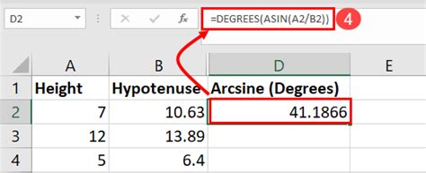 5 Ways To Calculate Inverse Sine In Microsoft Excel How To Excel