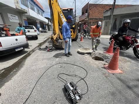 Redes De Drenagem De Feira Serão Vistoriadas Através De Robô Olá Bahia