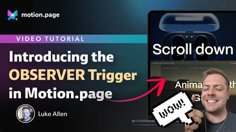 Mouse Movement Motionpage