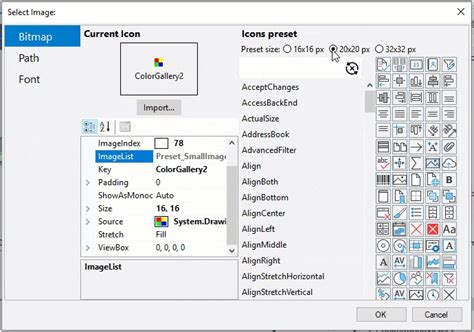 Icon Ribbon For Winforms Componentone