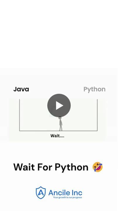 Javavspython Codinghumor Developerlife Programmerjokes Techreels Ancile Inc