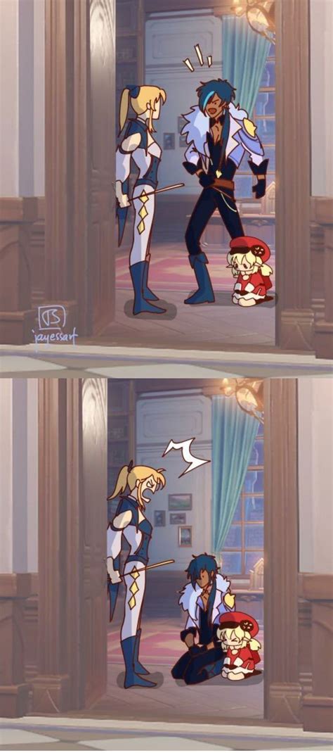 Pin By Shin On Genshin Impact♡ Funny Anime Pics Anime Funny Impact