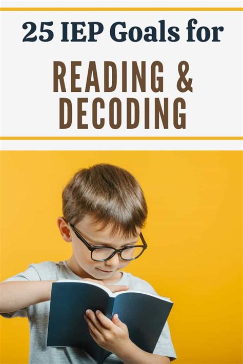 Decoding IEP Goals Examples And Samples
