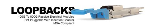 Passive Loopback Modules